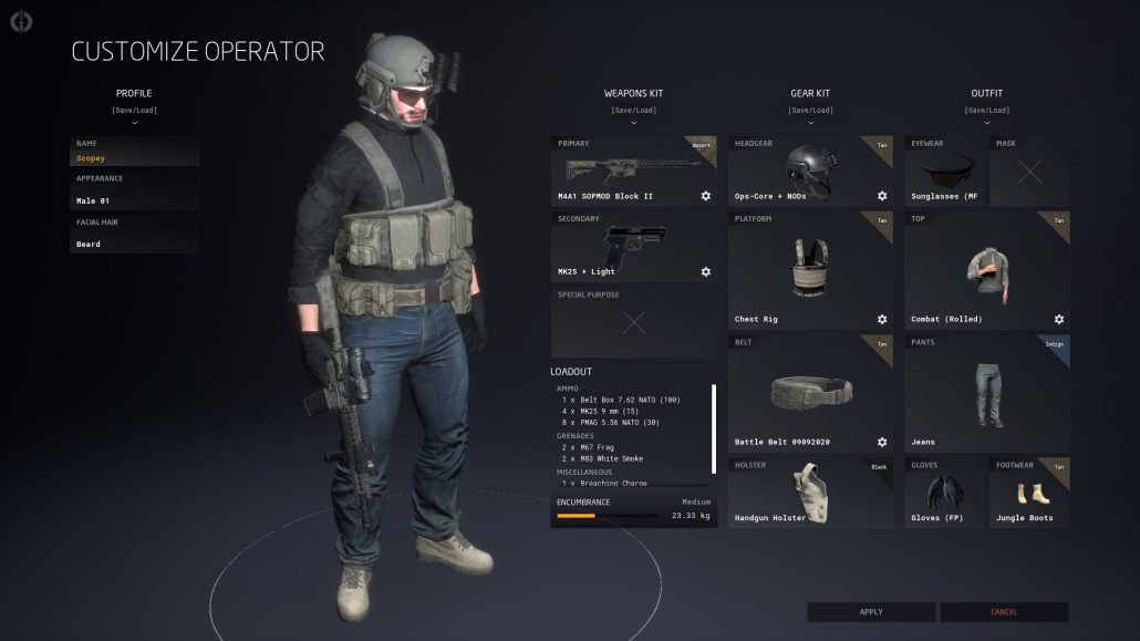 BUILD UPDATE #025: Version 1030 – GROUND BRANCH