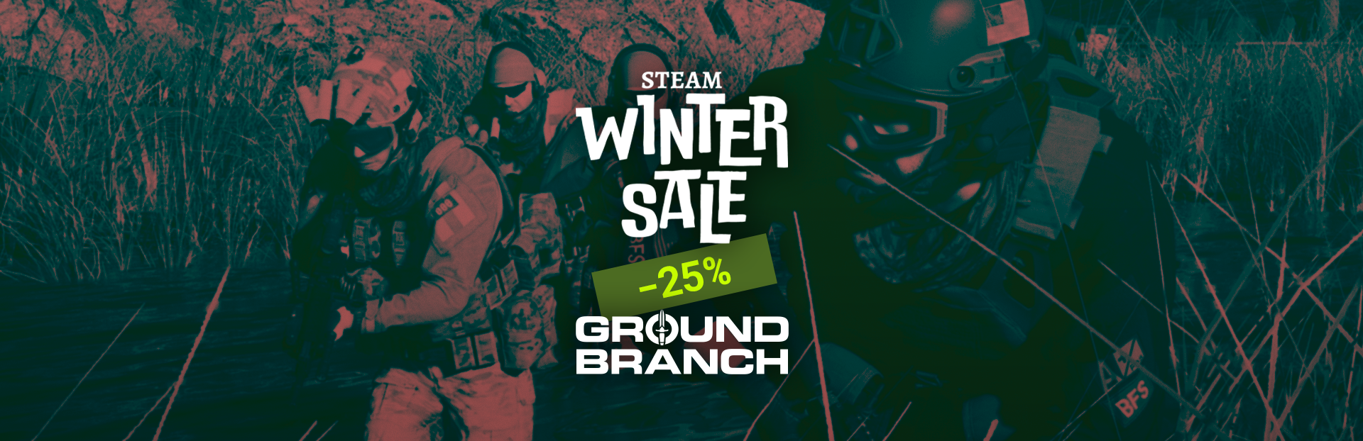 GROUND BRANCH is 25% OFF on the Steam Winter Sale! – GROUND BRANCH
